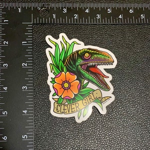 Clever Girl Sticker - Vinyl Sticker - Tattoo Flash - Etsy