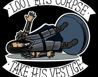 Loot His Corpse, Take His Vest Critical Role matt Mercer Enamel Pin - Etsy