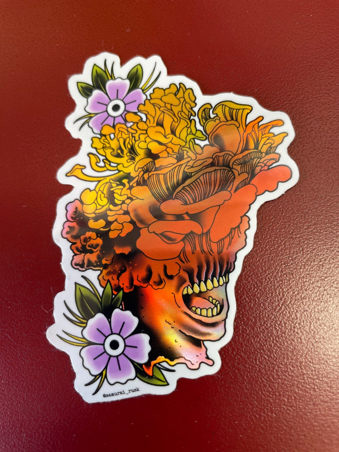 Clicker Holographic Sticker - the Last of Us - Vinyl Sticker - Tattoo ...