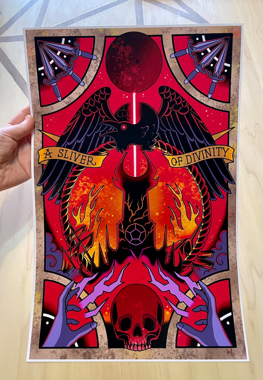 The Apogee Solstice - Bells Hells (critical Role) - Tattoo Flash Sheet ...