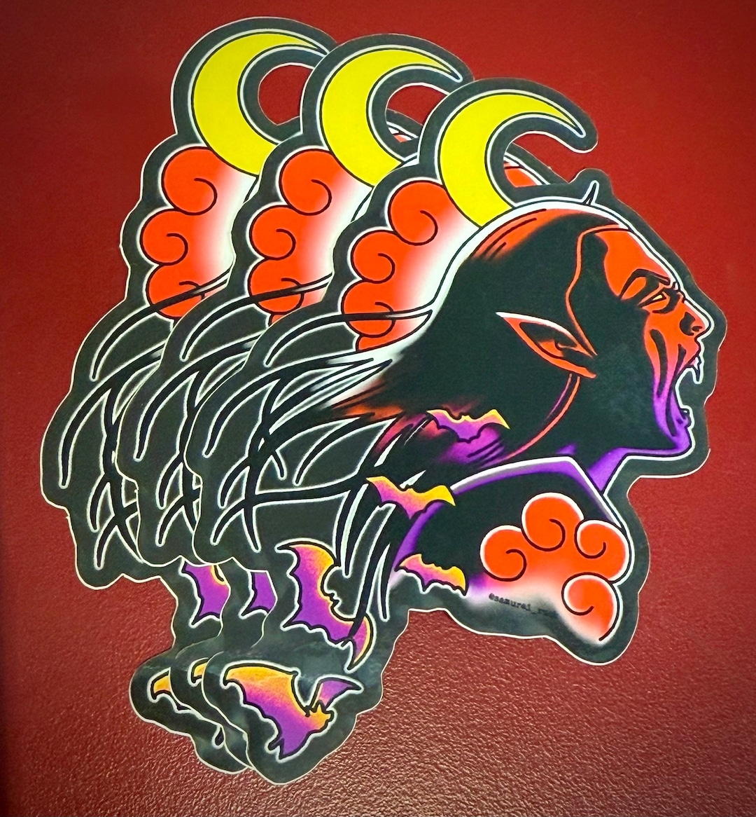 Strahd - the Curse of Strahd - Vinyl Sticker - Tattoo Flash - Etsy