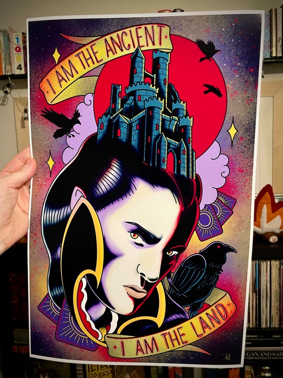 Strahd D&D/DND Tattoo Flash Sheet Art Print - Etsy