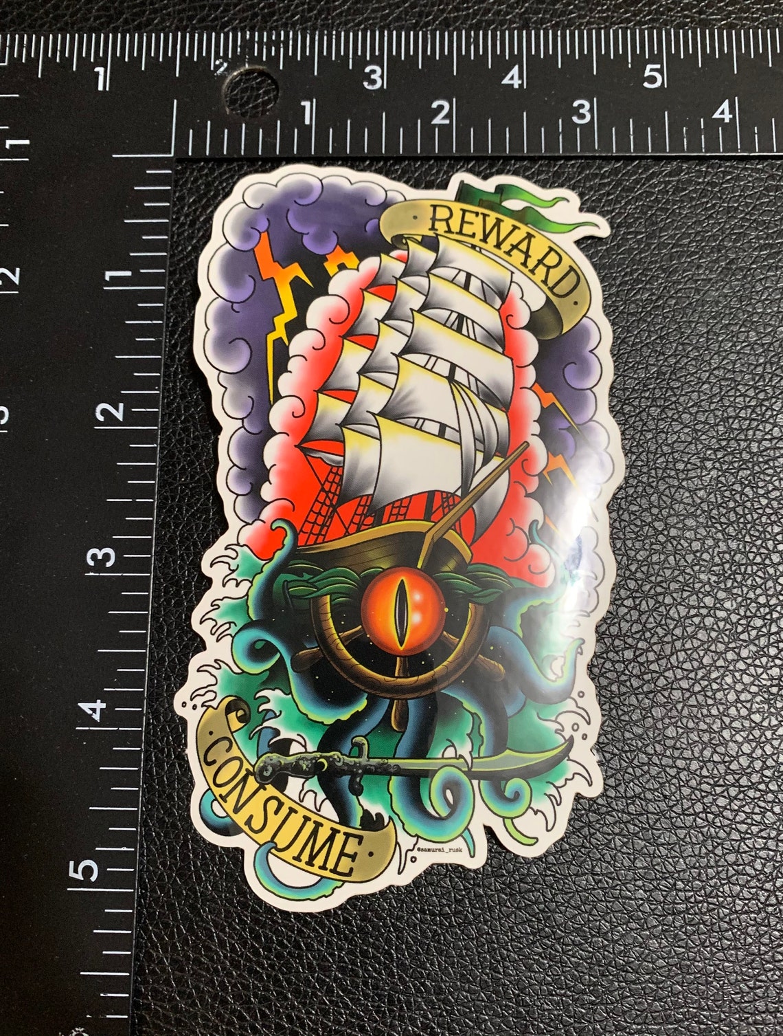 Ukotoa Fjord Critical Role Mighty Nein Large Sticker | Etsy