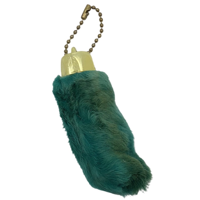 LUCKY Rabbit Foot Taxidermy Good Luck Charm Pendant Key Ring - Etsy