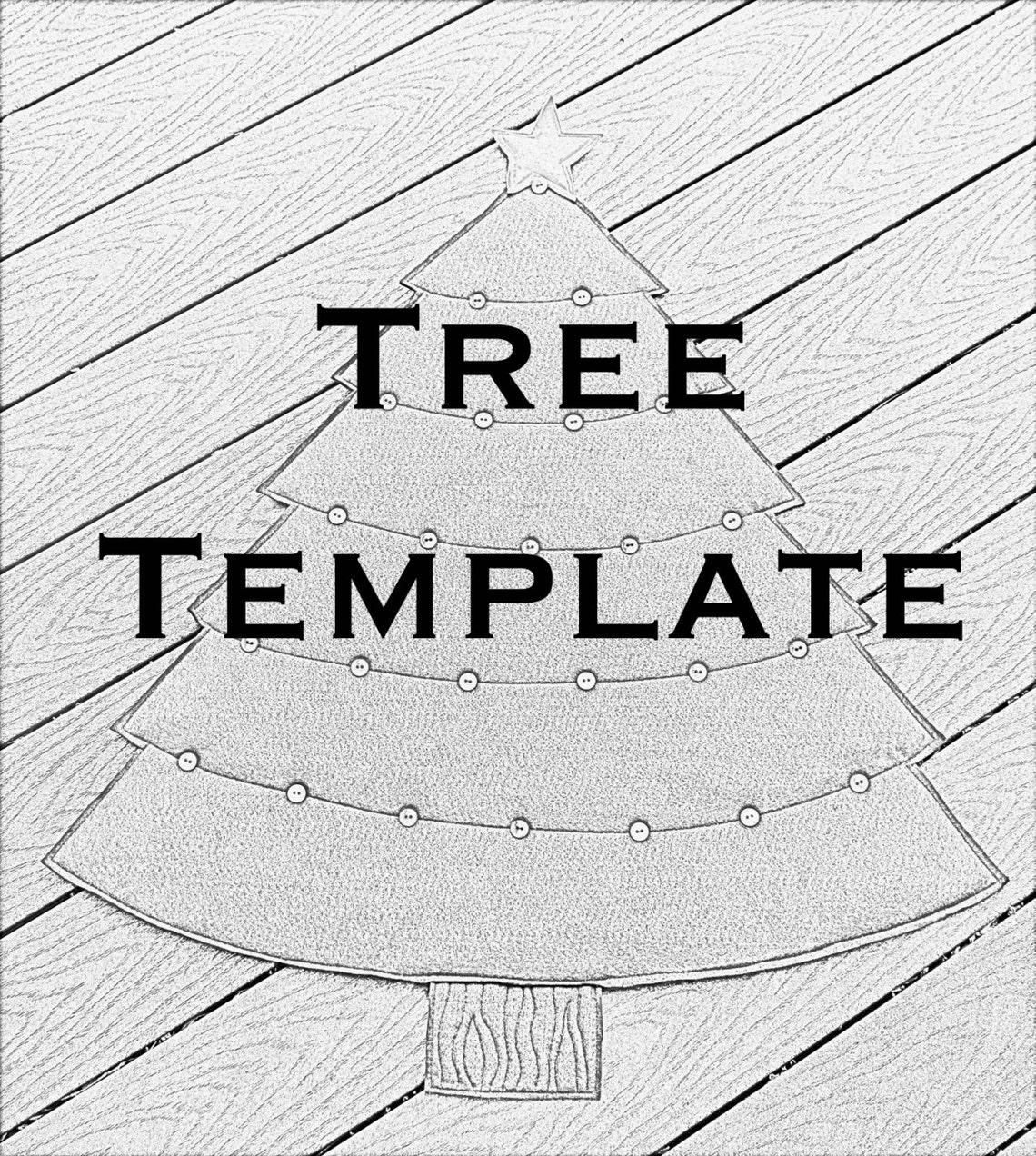 Jesse Tree Template- SALE - Etsy