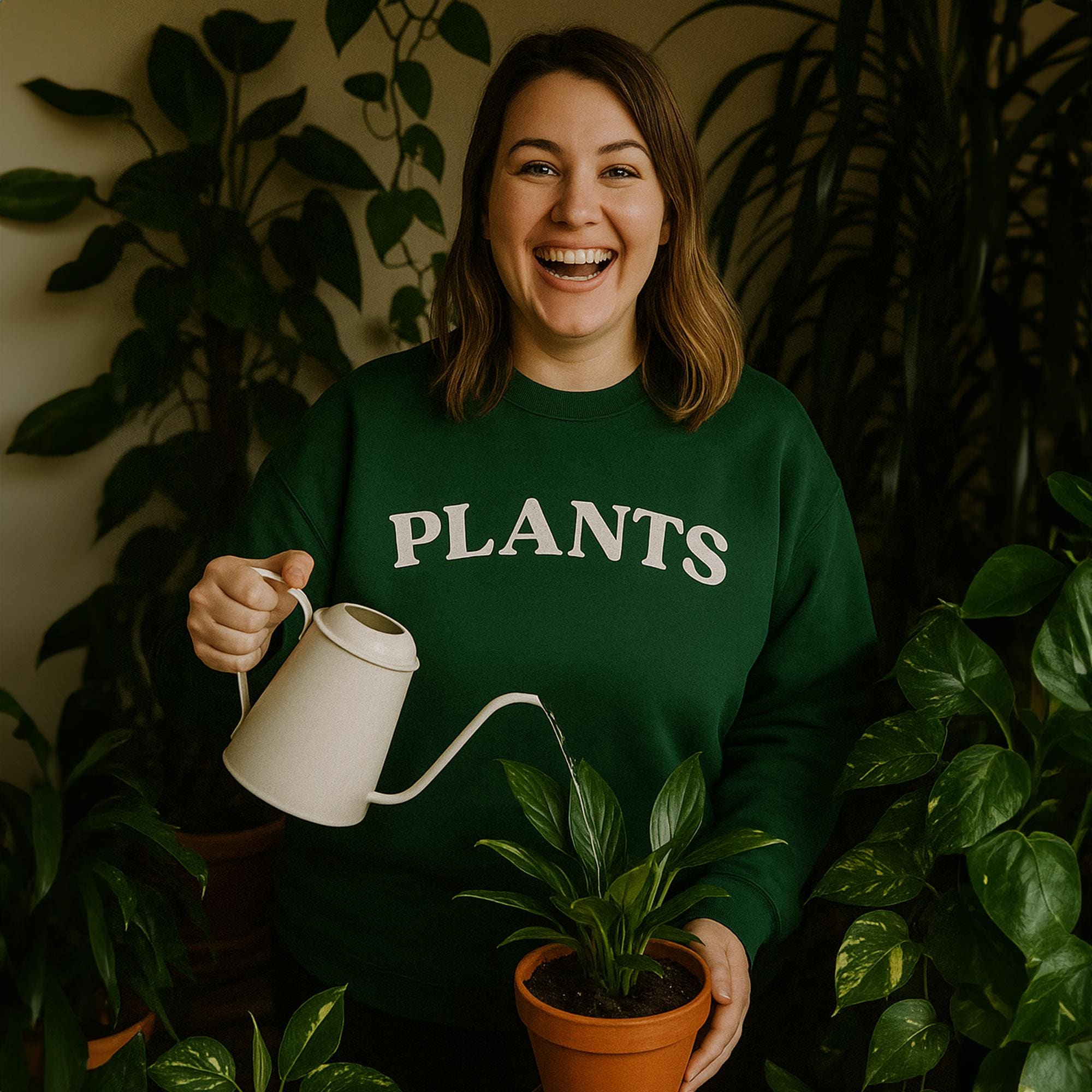 Plants Sweatshirt, Plant Lover's, Comfortable, Sweater, Plant ...
