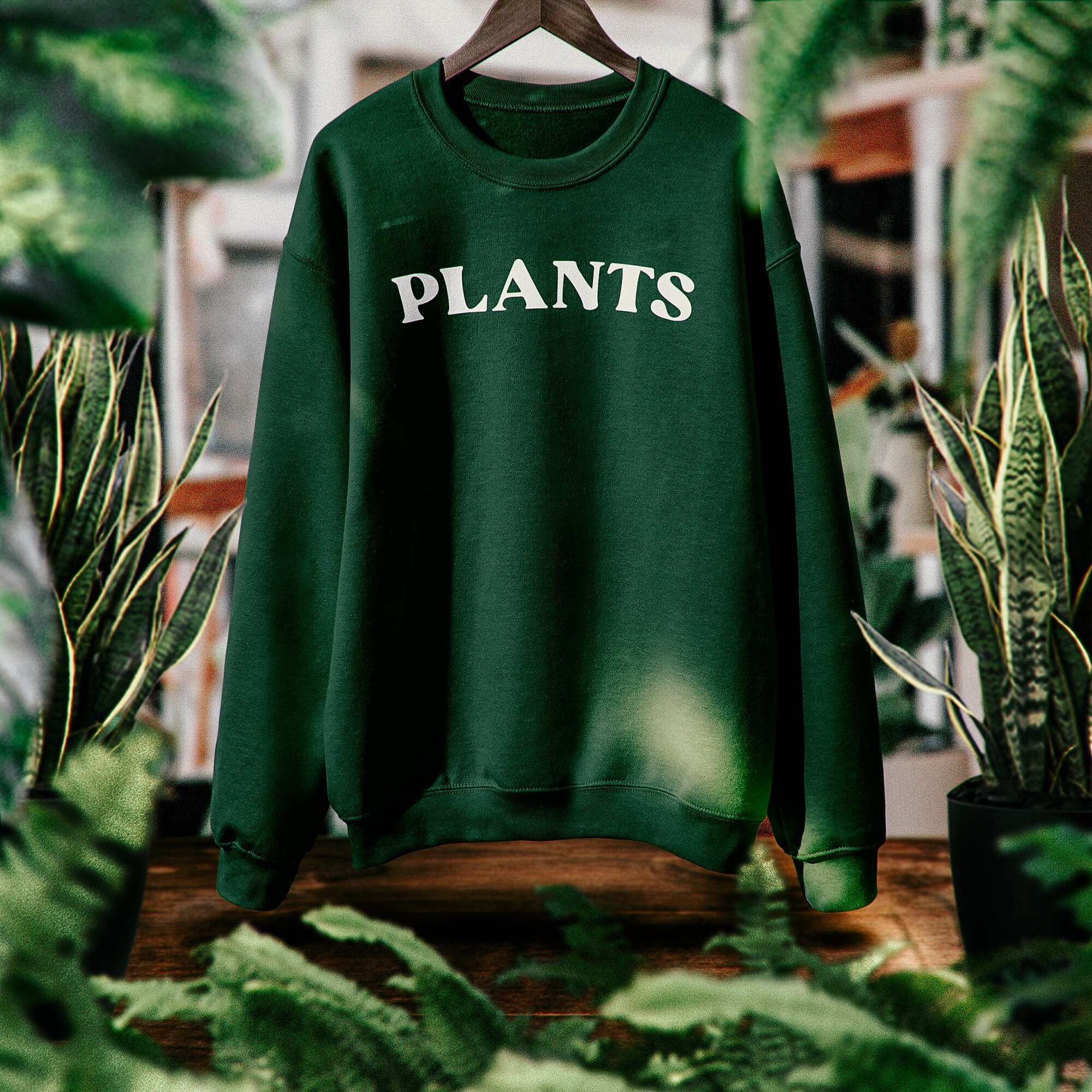 Plants Sweatshirt, Plant Lover's, Comfortable, Sweater, Plant ...