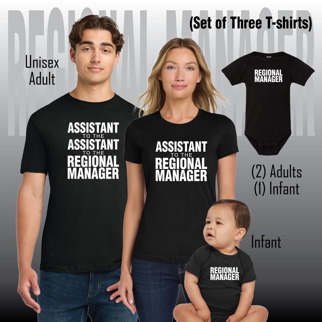 Regional Manager-assistant to Regional Manager the Office Family Trio ...