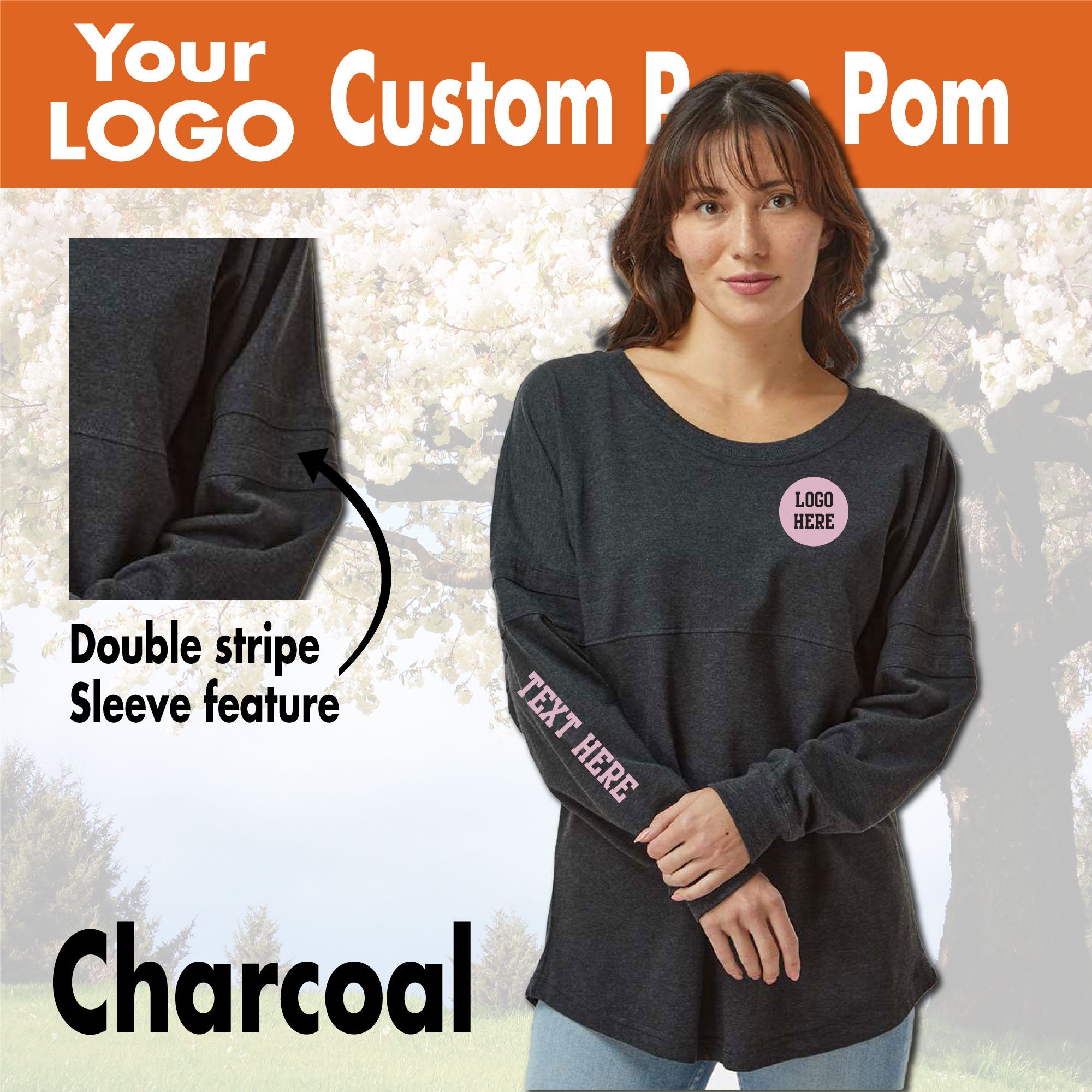 BOXERCRAFT Custom Pom Pom Jersey Left Chest Logo/personalized Billboard ...