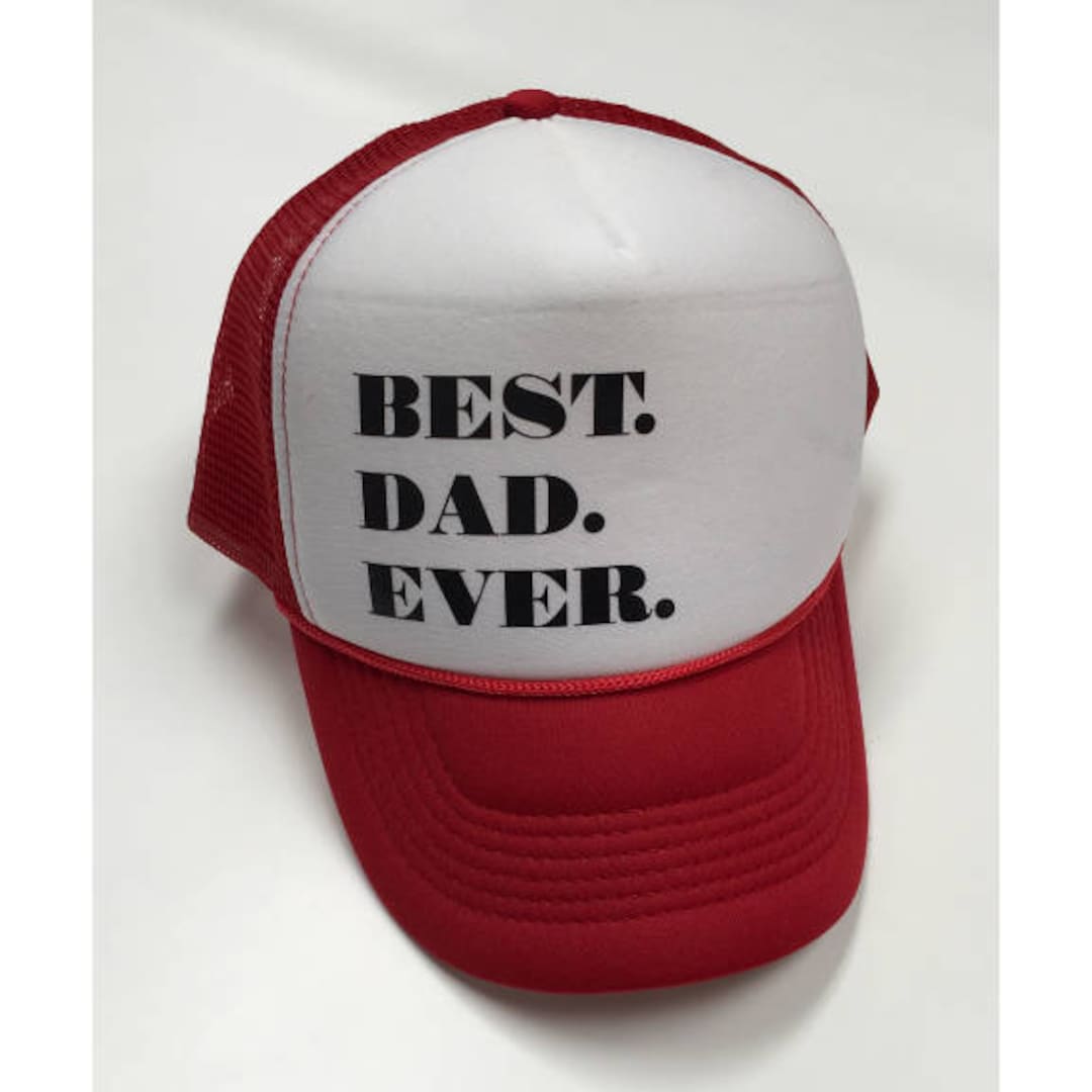 Best. Dad. Ever. Mesh Back Cap / Fathers Day Hat / Gifts for Him ...