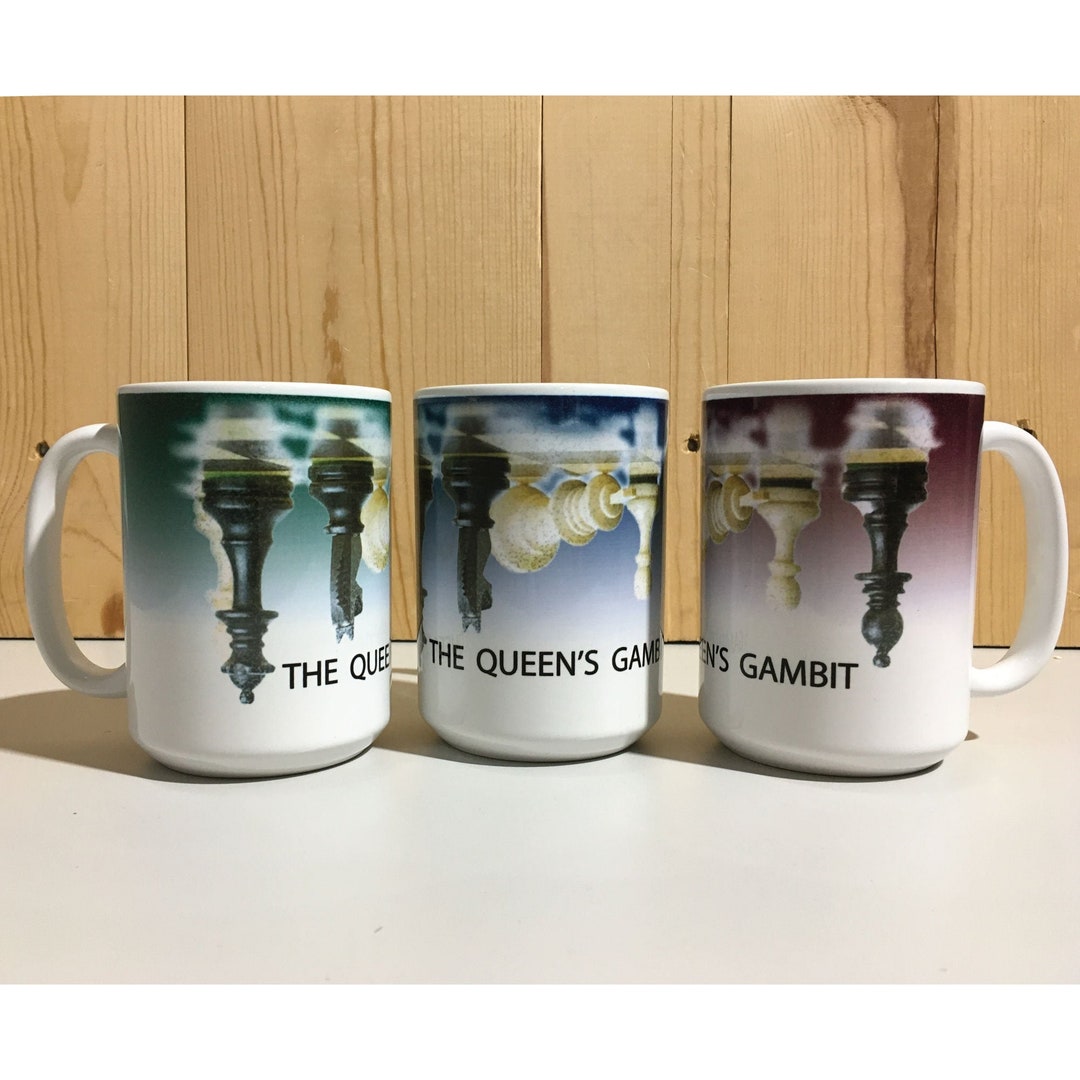 The Queen's Gambit 15oz Ceramic Coffee Mug Queens Gambit - Etsy