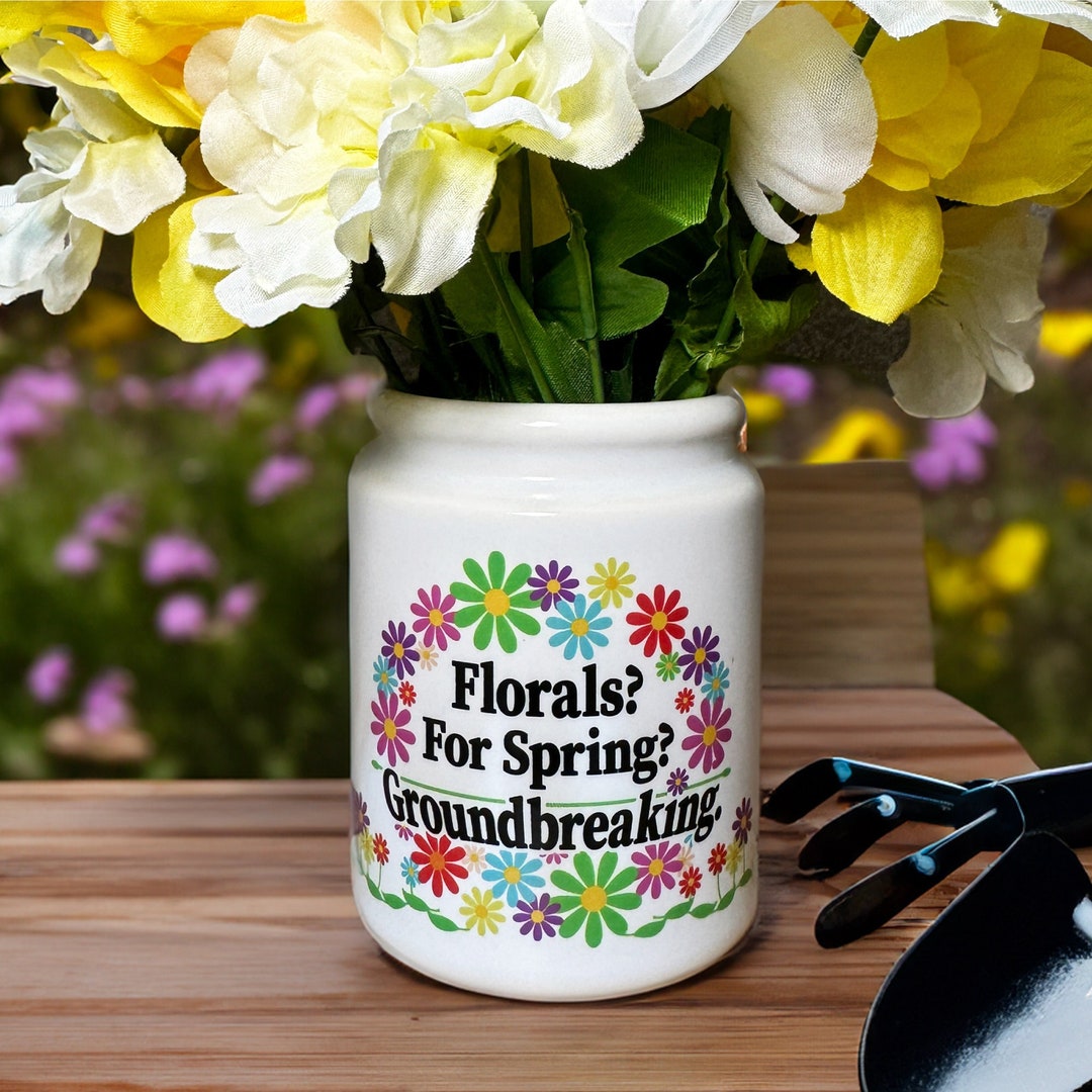 Florals? for Spring? Groundbreaking Flower Pot / the Devil Wears Prada ...