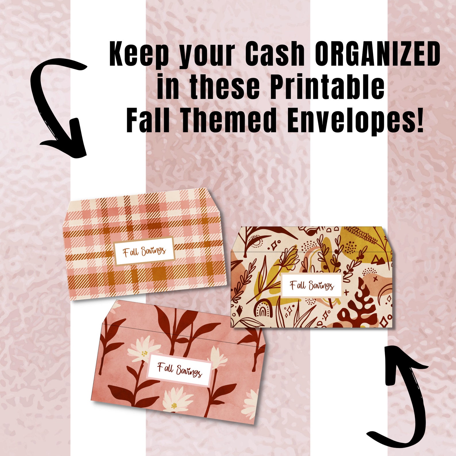 Fall Savings Challenge Printable, Fall Saving Tips Tracker, Savings ...