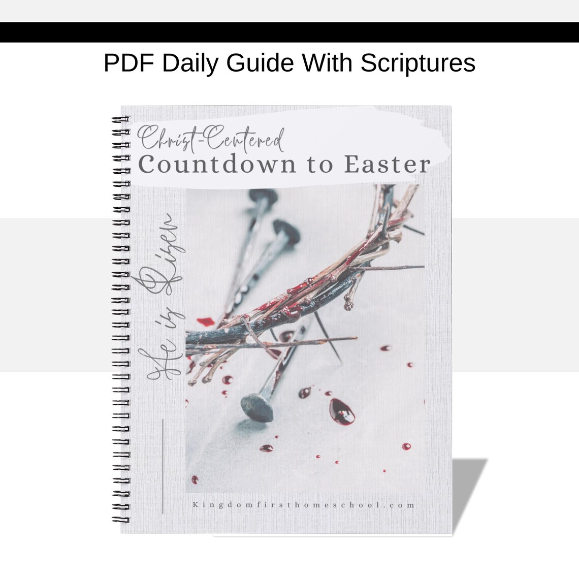 Easter Countdown Coloring Pages: Christ-centered Resurrection Story ...