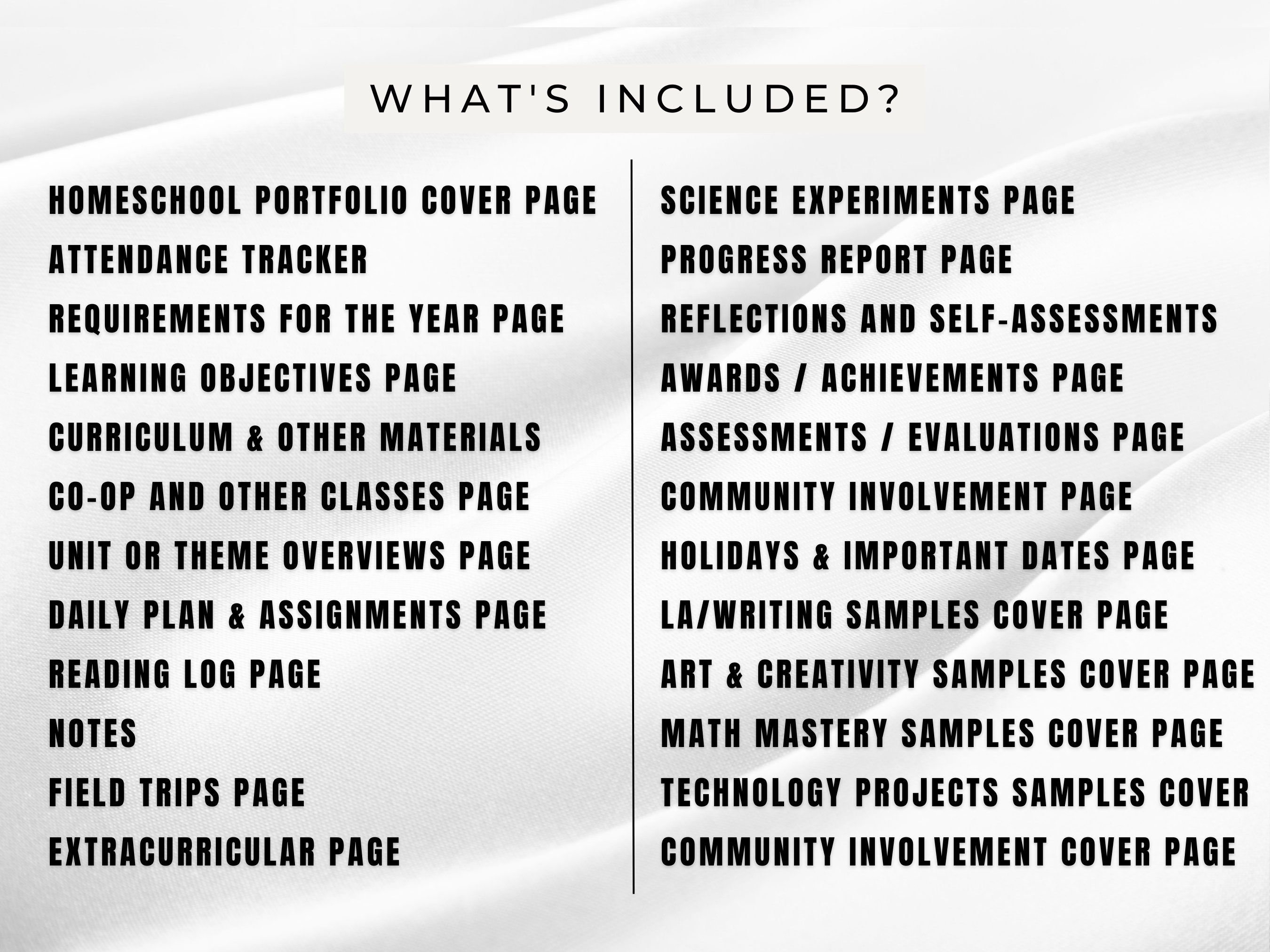 EDITABLE Homeschool Portfolio Pages - Printable Canva Template ...