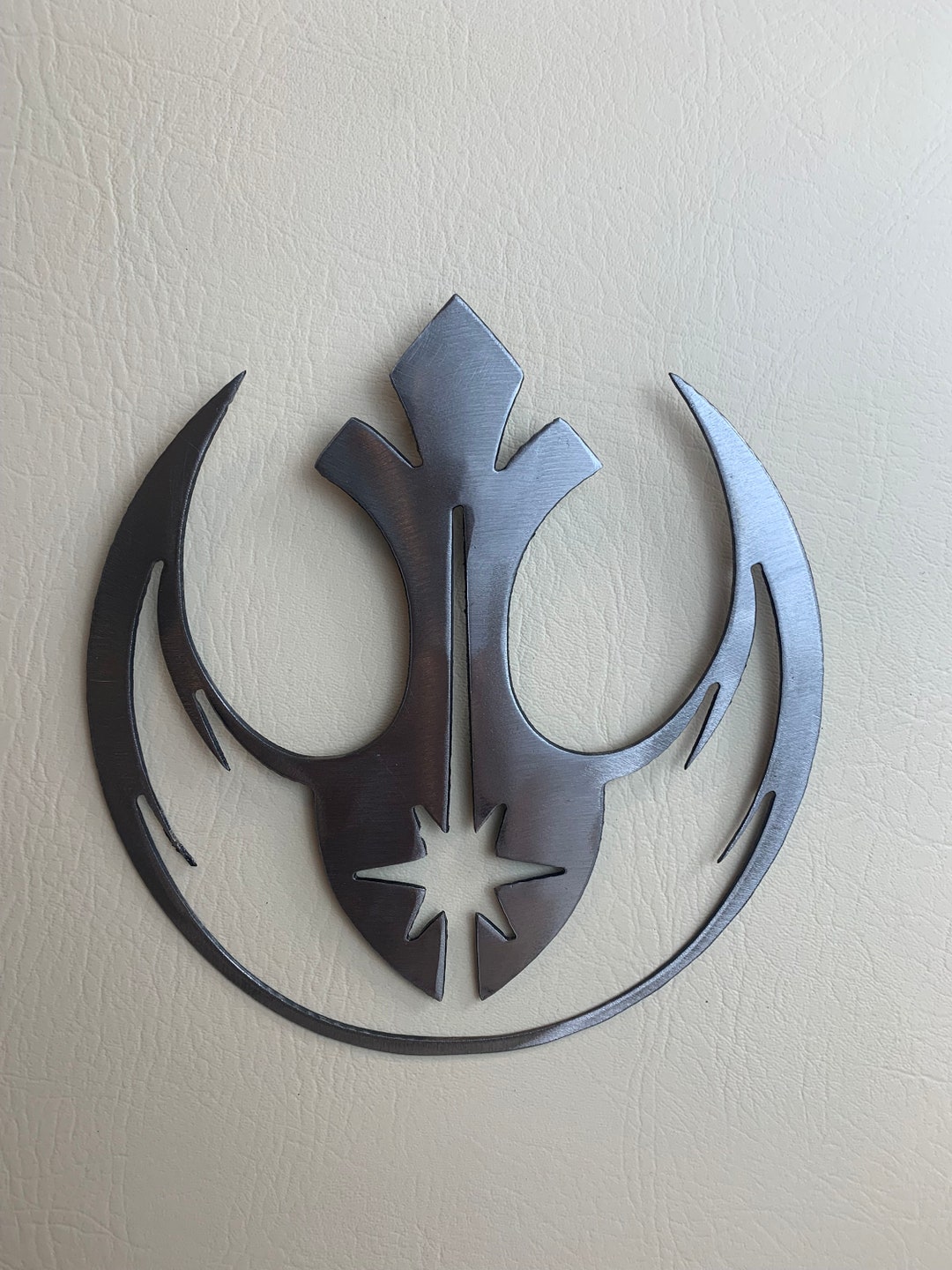 Sci-fi Science Fiction Jedi Order Symbol Crest Metal Wall Art - Etsy UK