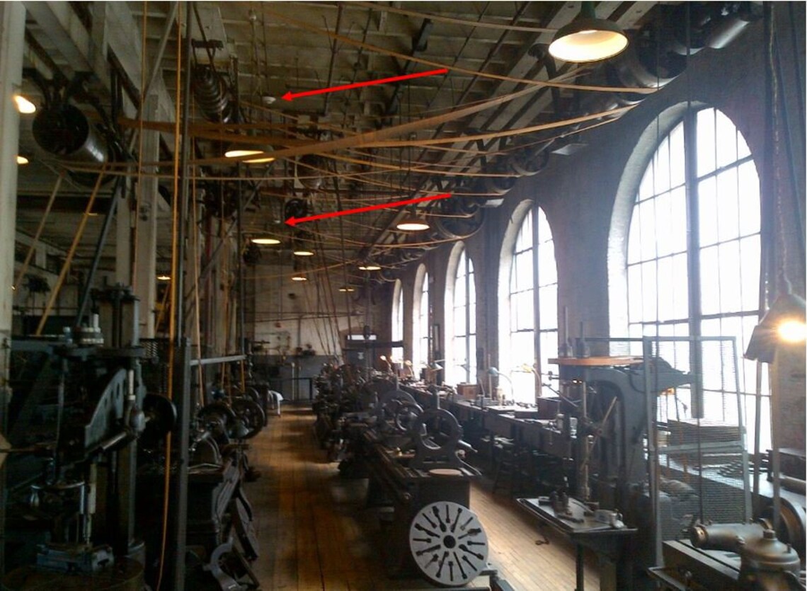 Antique / Vintage Leviton Industrial Porcelain Ceiling Mounts for Drop ...