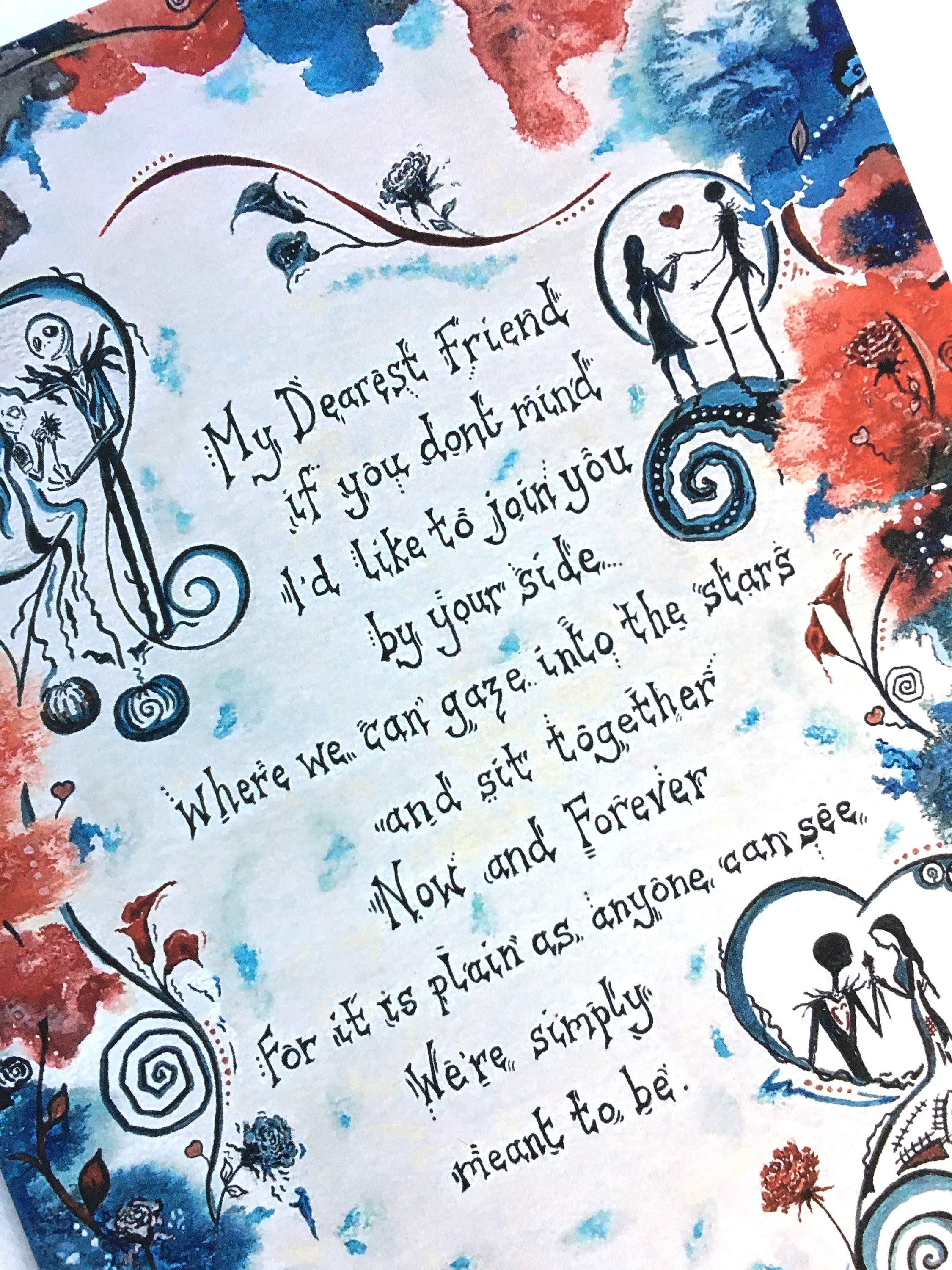 My Dearest Friend Matt Digital Art Print From Original - Etsy