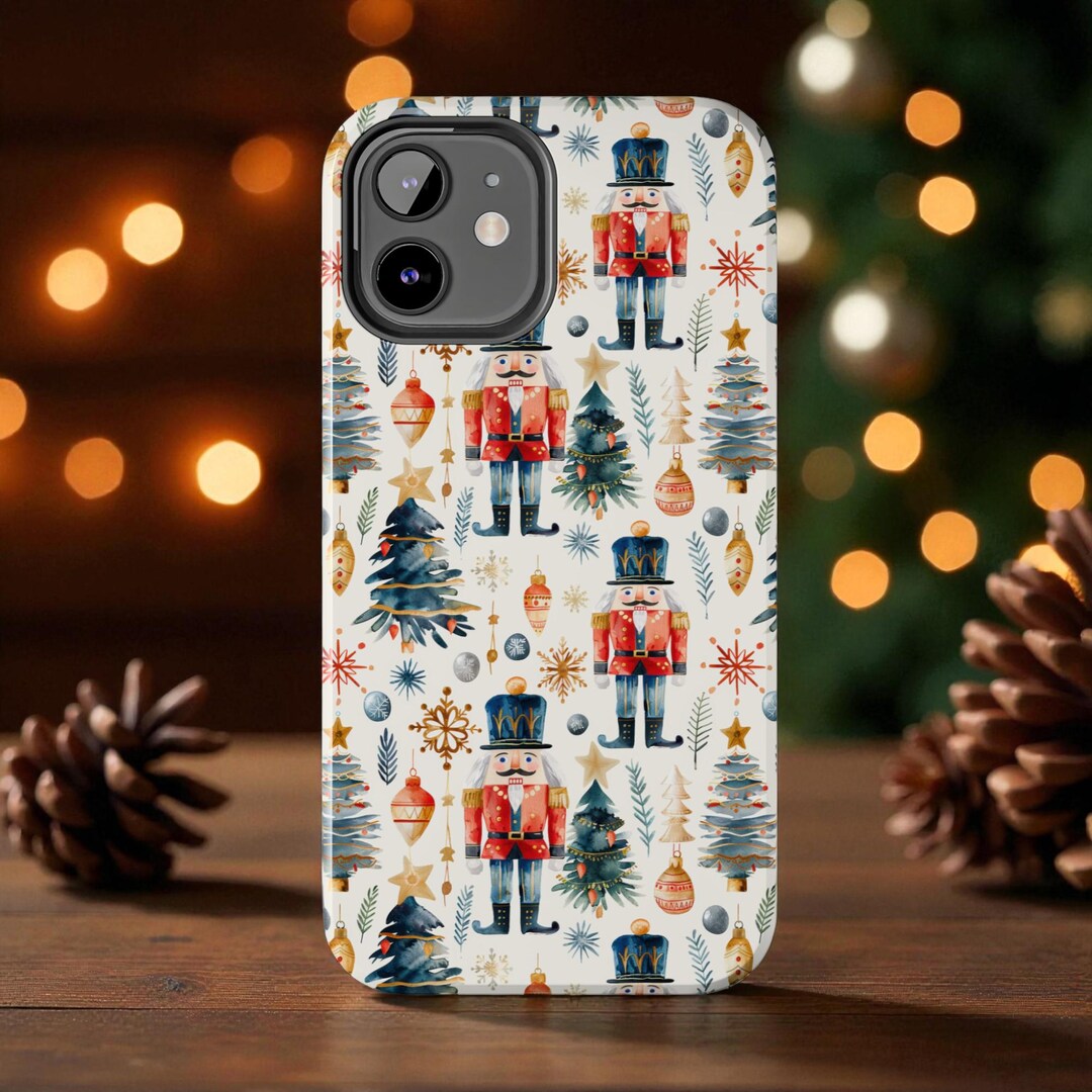 Nutcracker Christmas iPhone case 16e, 17, 15 - Etsy Portugal
