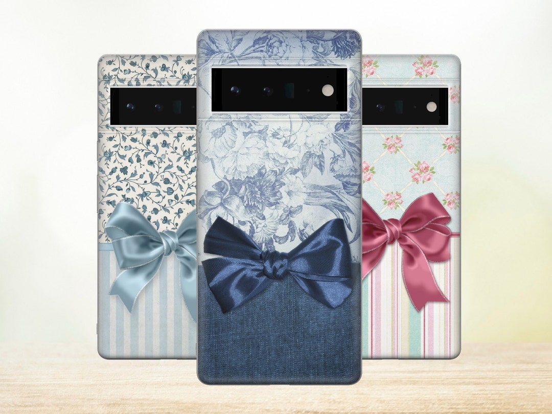 Feminine Chic Phone Case Posh Bow Cover Google Pixel 8A 7 Pro, 7pro, 6A ...