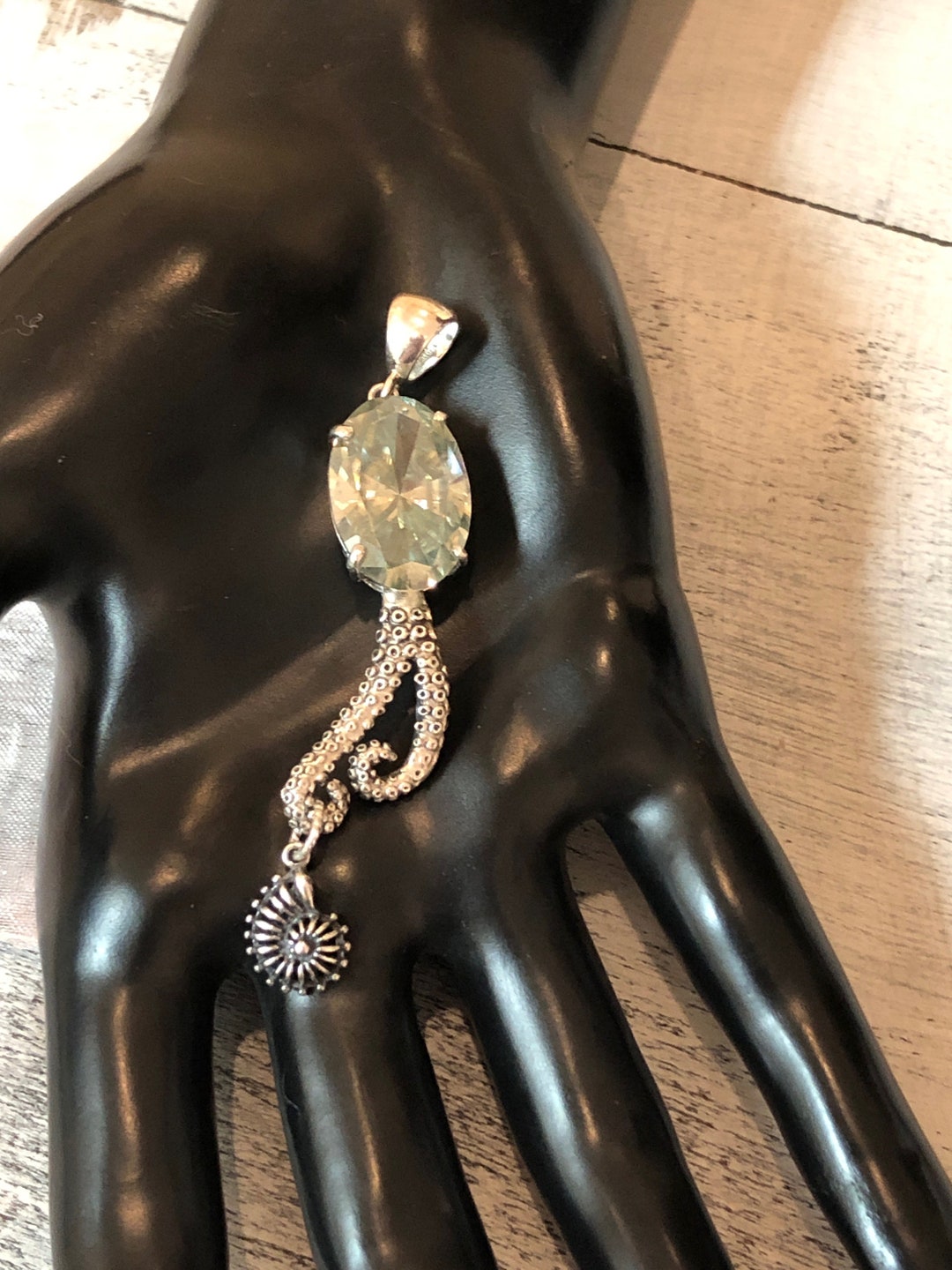 Evil Sea Monster Tassel Pendant - Etsy