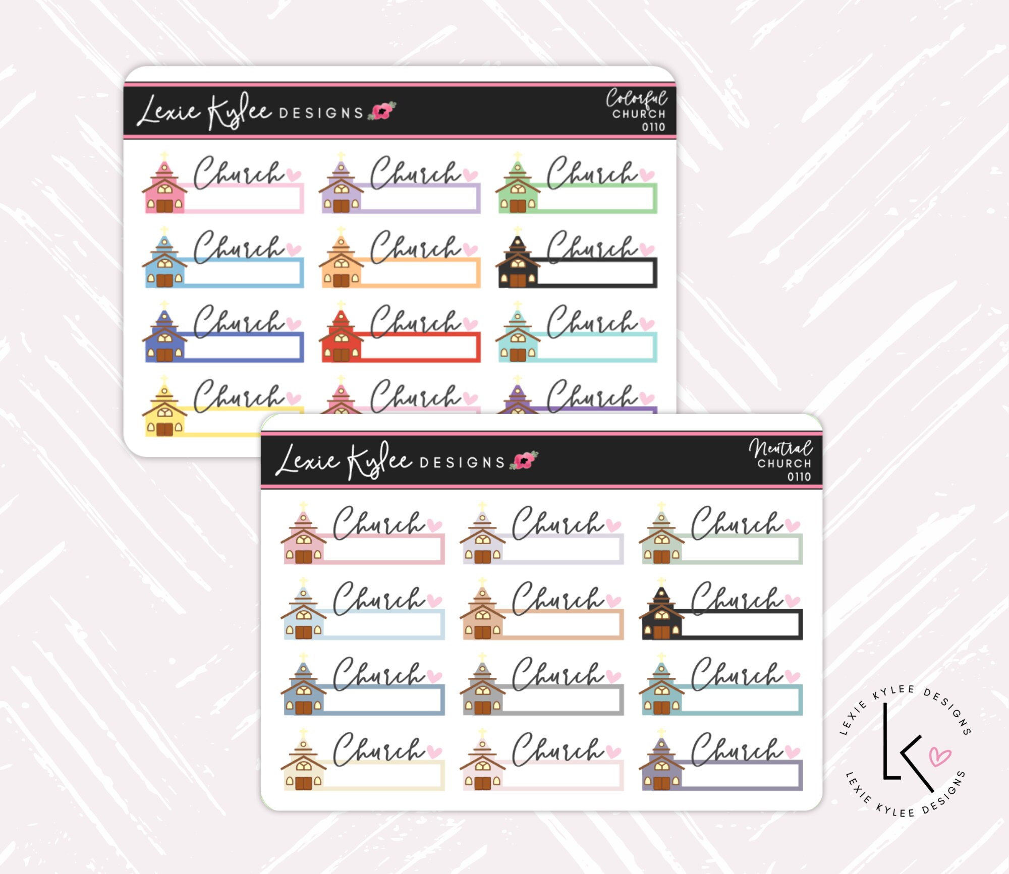 Church Labels 0110 - Etsy