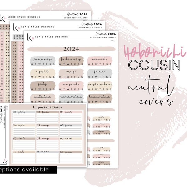 Hobonichi Cousin Cover - Etsy