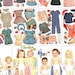 Paper Doll Printable Baby Digital Download PDF 12 Page Activity - Etsy