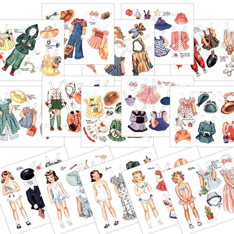 Vintage Action Girls - Etsy