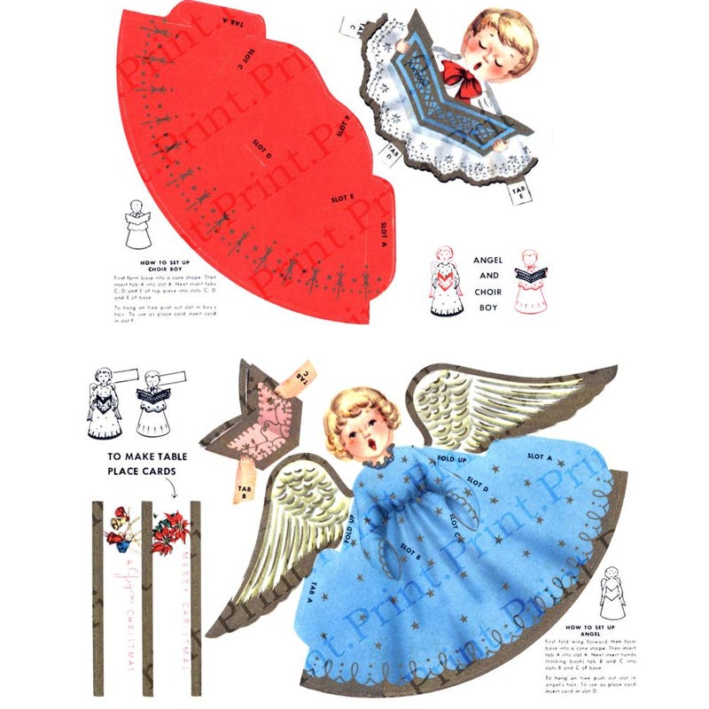 Vintage Choir Ornament - Etsy