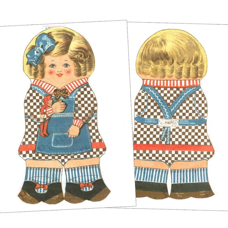 Flour Sack Dolls - Etsy