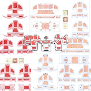 Paper Doll House Furniture Paper Doll Printable Digital Download PDF - Etsy