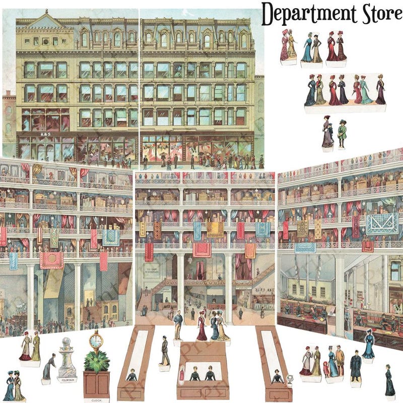 Wall Department Store - Etsy UK
