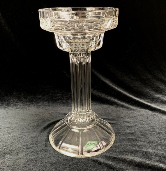 Shannon Crystal Candlesticks Pillars Shop Clear Crystal Pillar Shaped