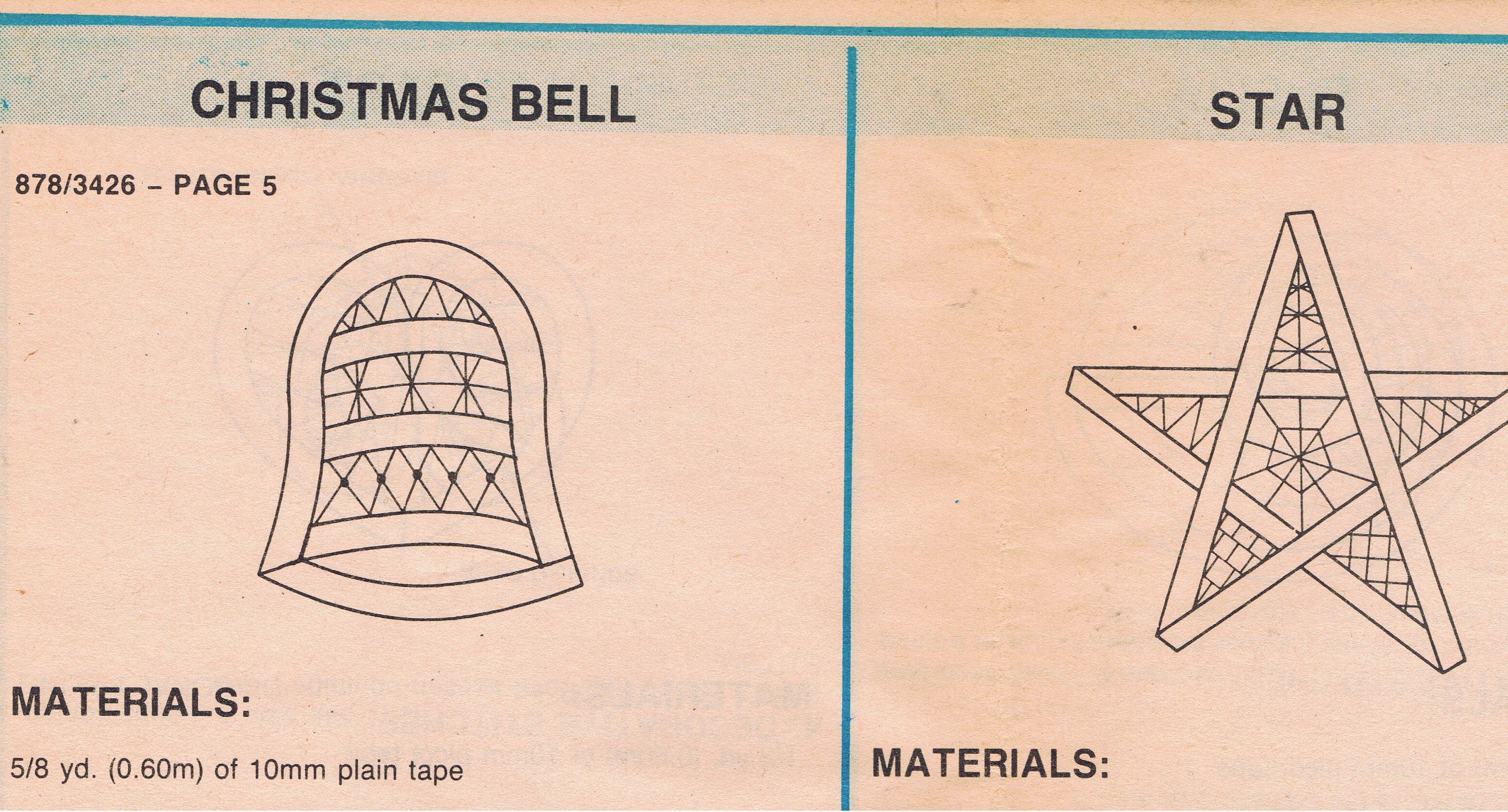 Vintage 1980's Battenberg Lace Mccall's Pattern 3426 | Etsy