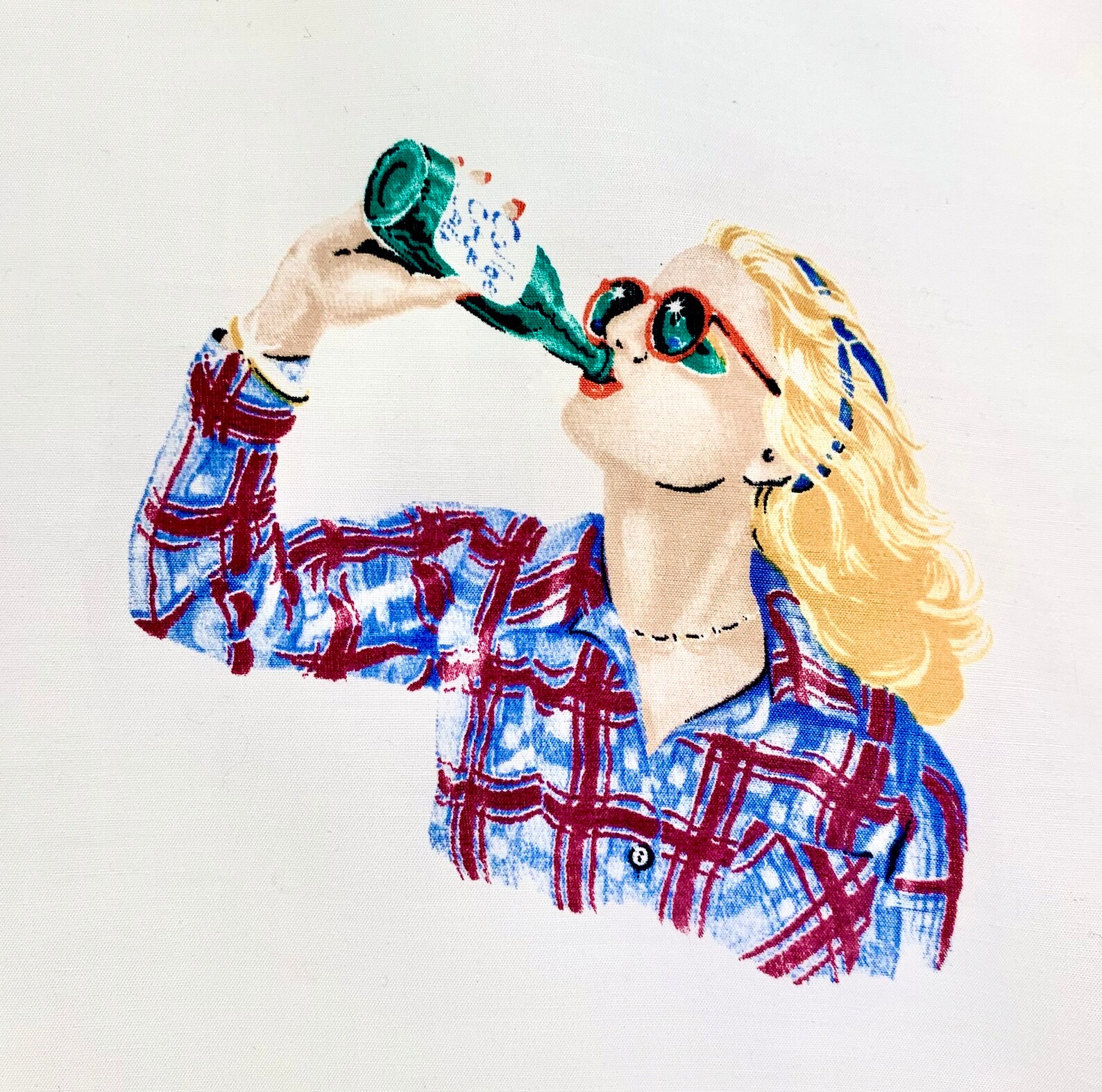 1970s Rockabilly Fabric Gallery Division of Couleur Polyester - Etsy