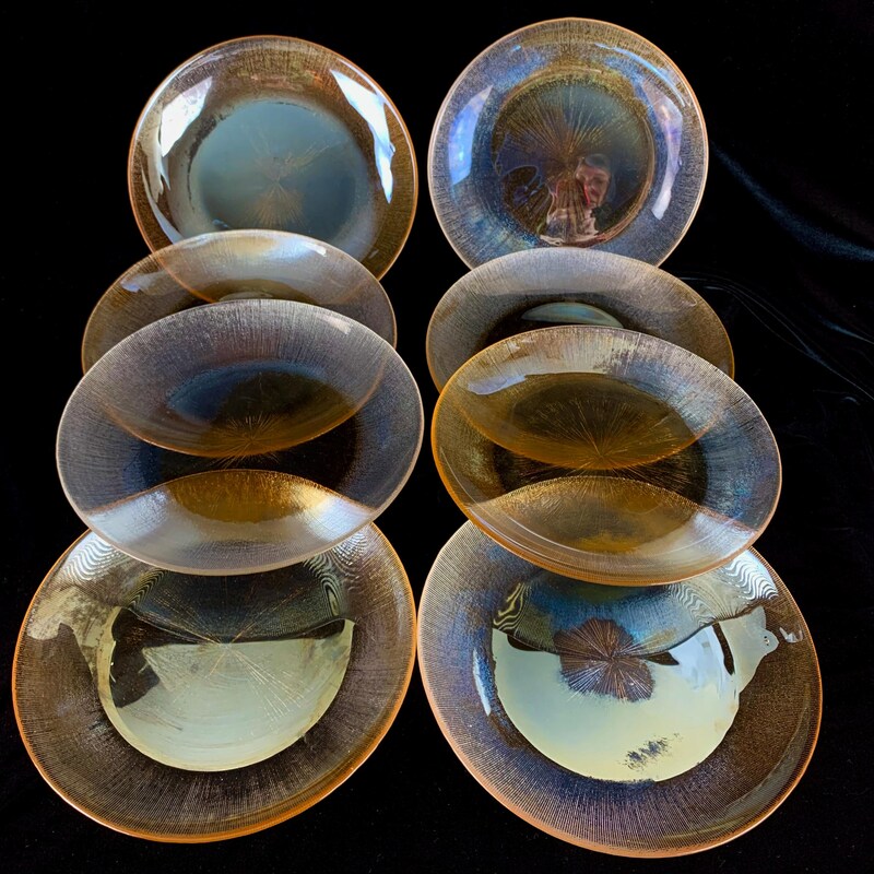 Iridescent Plates - Etsy