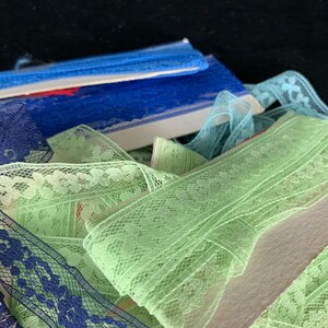 Vintage Lace Hemming Tape 30 Pc Lot Various Colors Seam Binding Trim ...