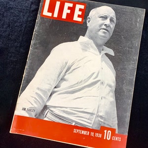 Life Magazine Sept 19, 1938 Pre WWII Ads World History Culture Religion ...