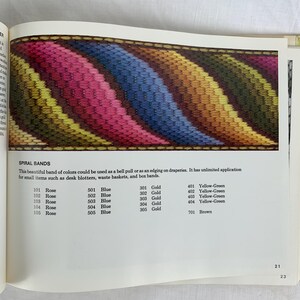 Bargello Florentine Canvas Work Hardcover Book by Elsa S. Williams 1967 ...