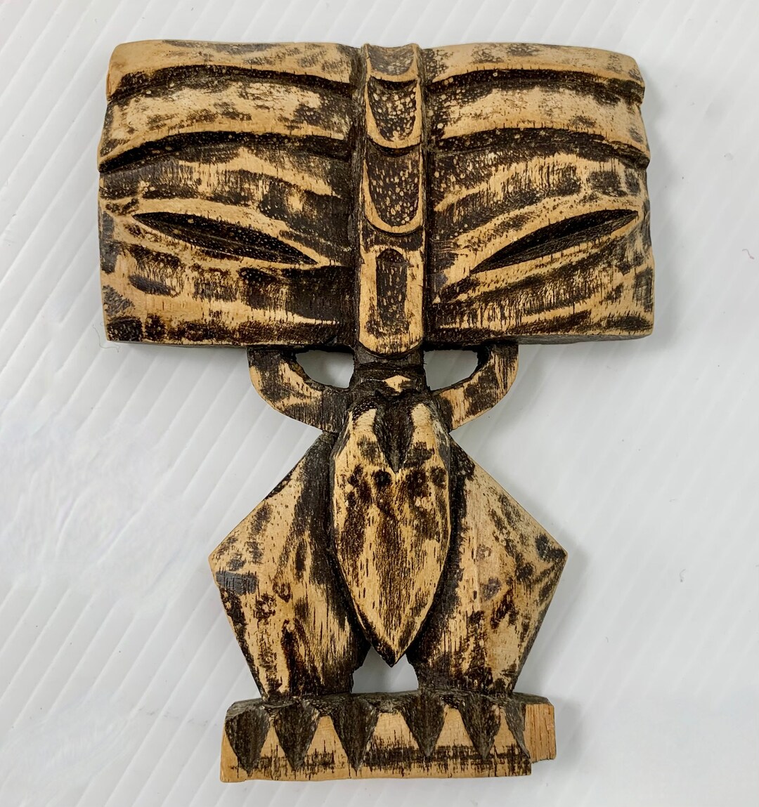 Artes Típicos Venezuela Primitive Balsa Wood Carving Wall Grouping ...