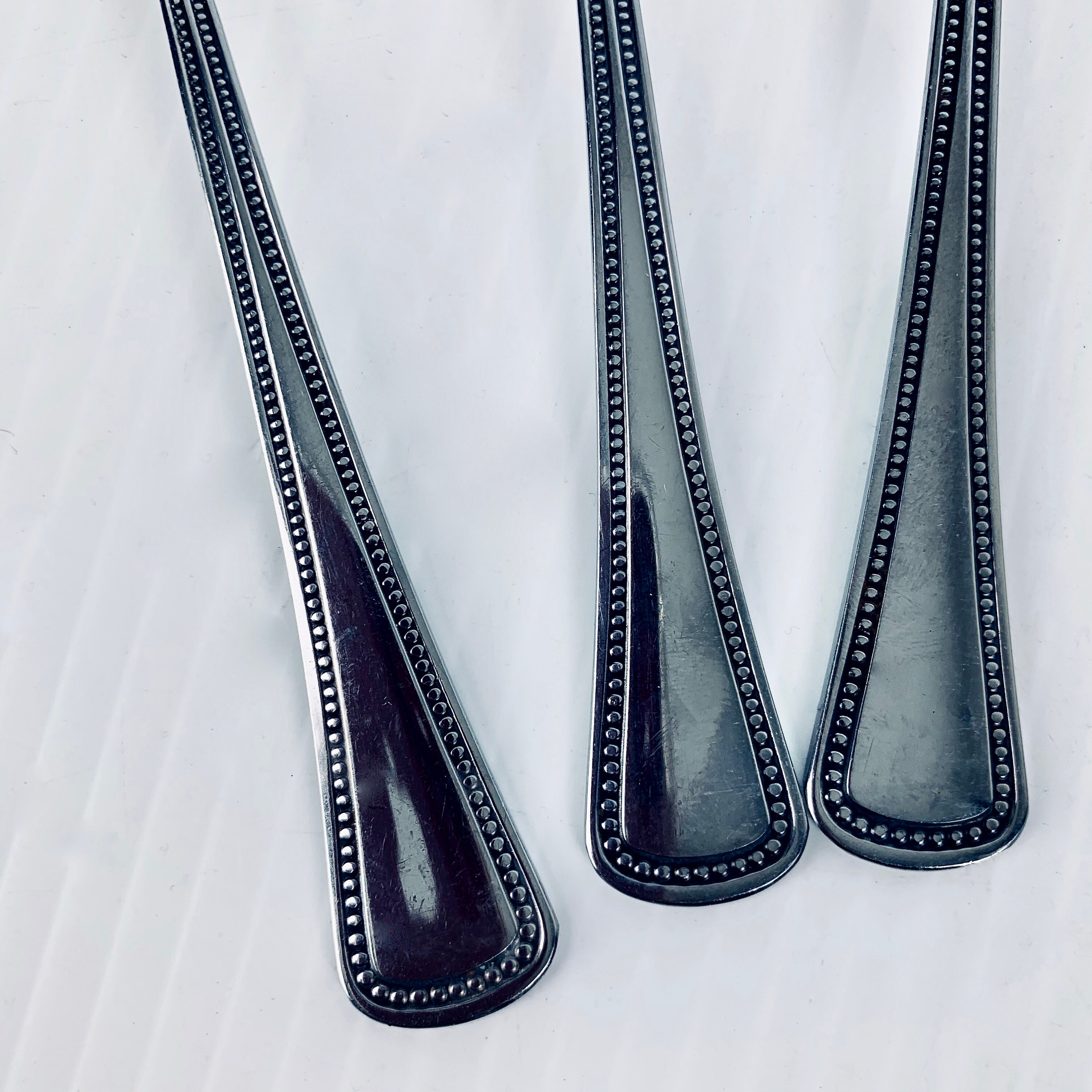 10 Pieces Oneida Needlepoint Beaded Artistry Stainless Steel - Etsy