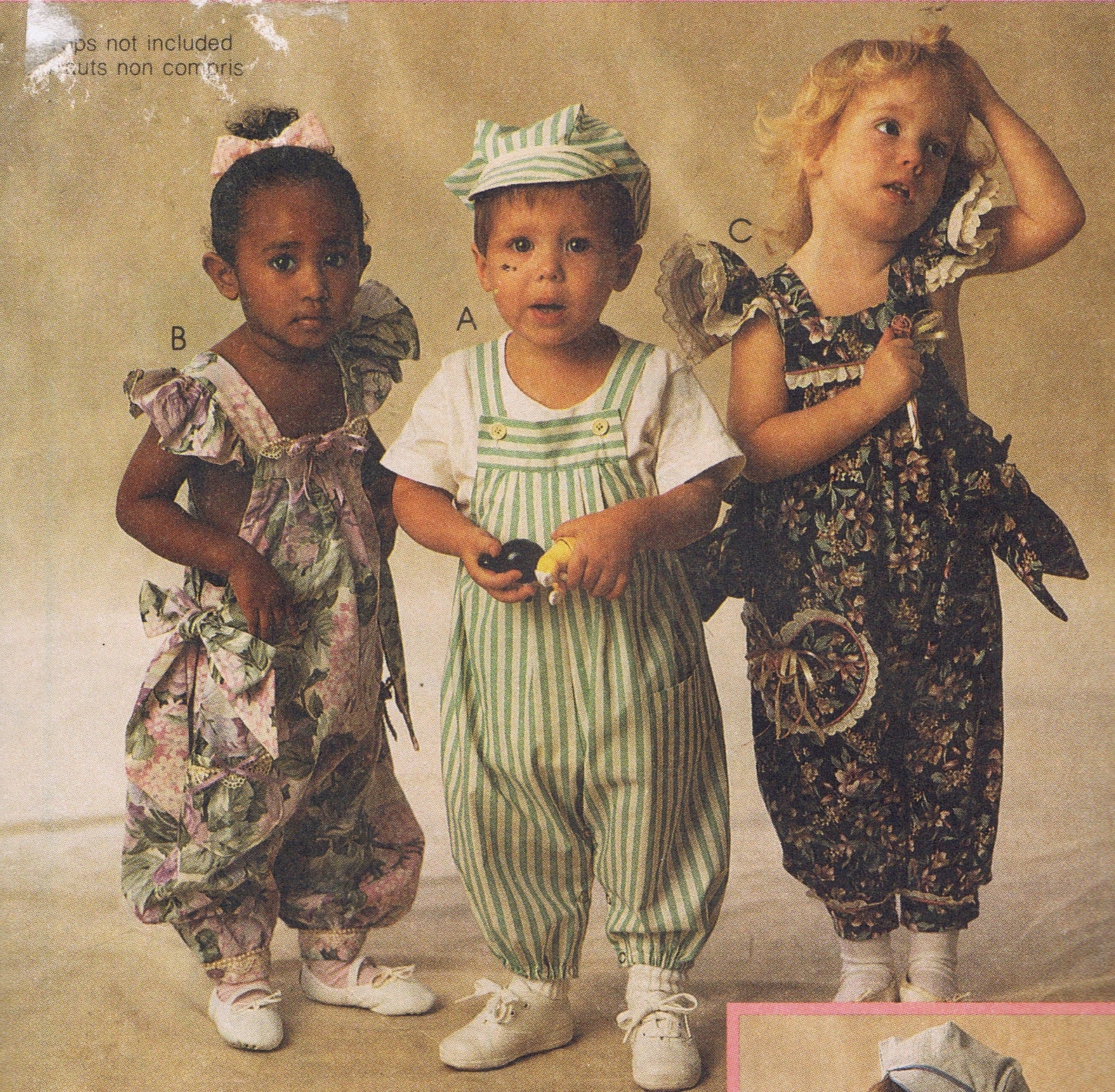 1991 Vintage Toddler Jumpsuit W/ Hat Boys or Girls Size 1, 2, & 3 ...
