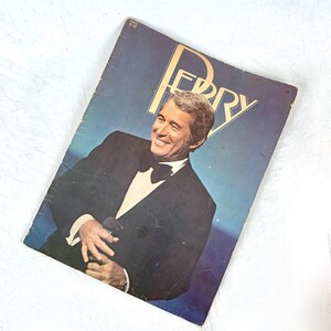 1970s Perry Como Souvenir Booklet Photos and Bio Very Good Gift ...
