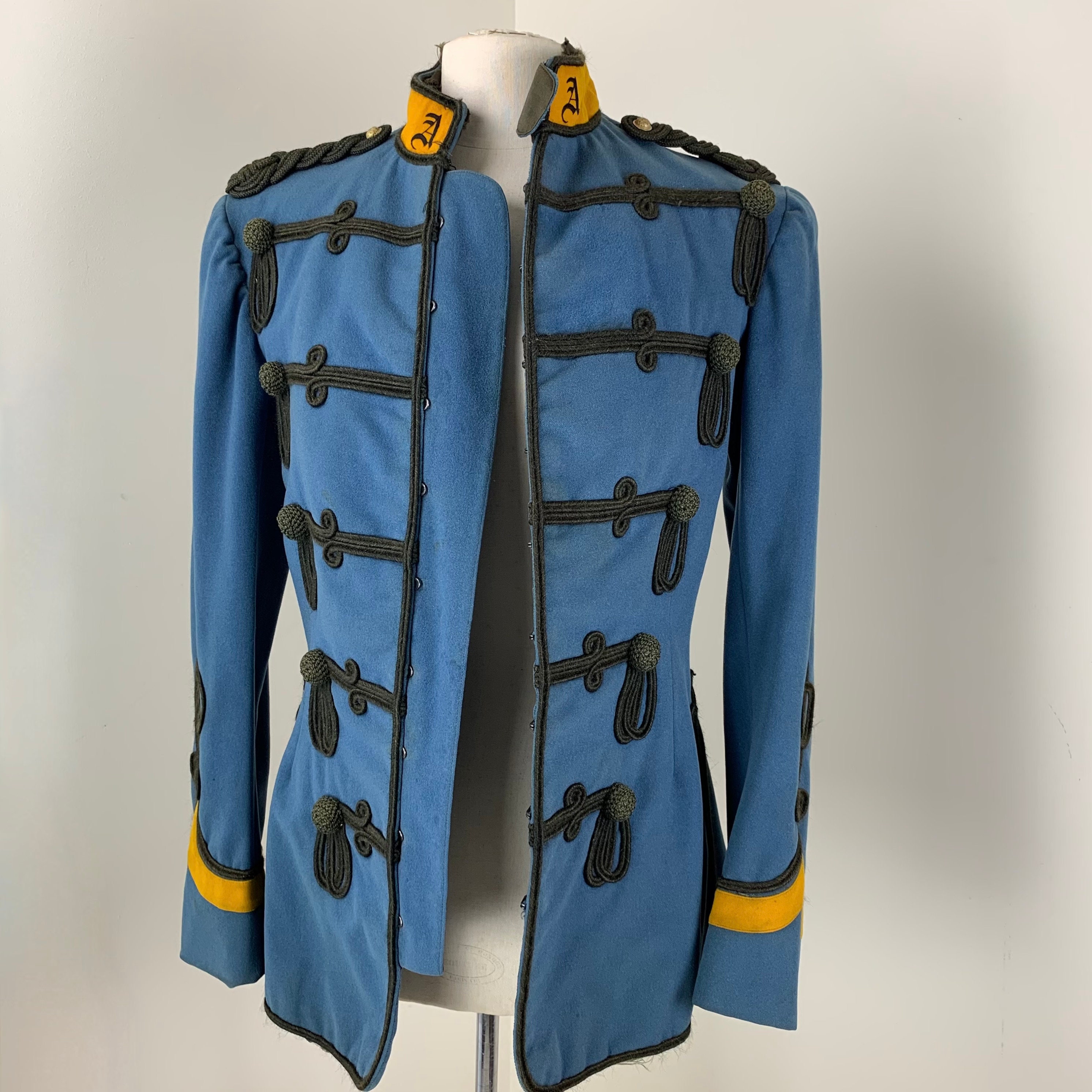 Vintage Band Uniform Jacket With Braids Toy Soldier Halloween | Etsy