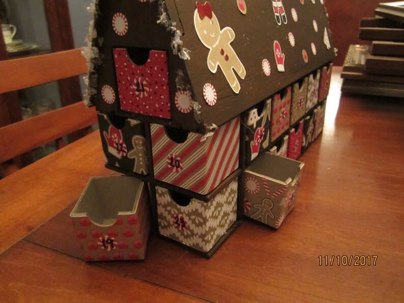 Gingerbread Advent Calendar - Etsy