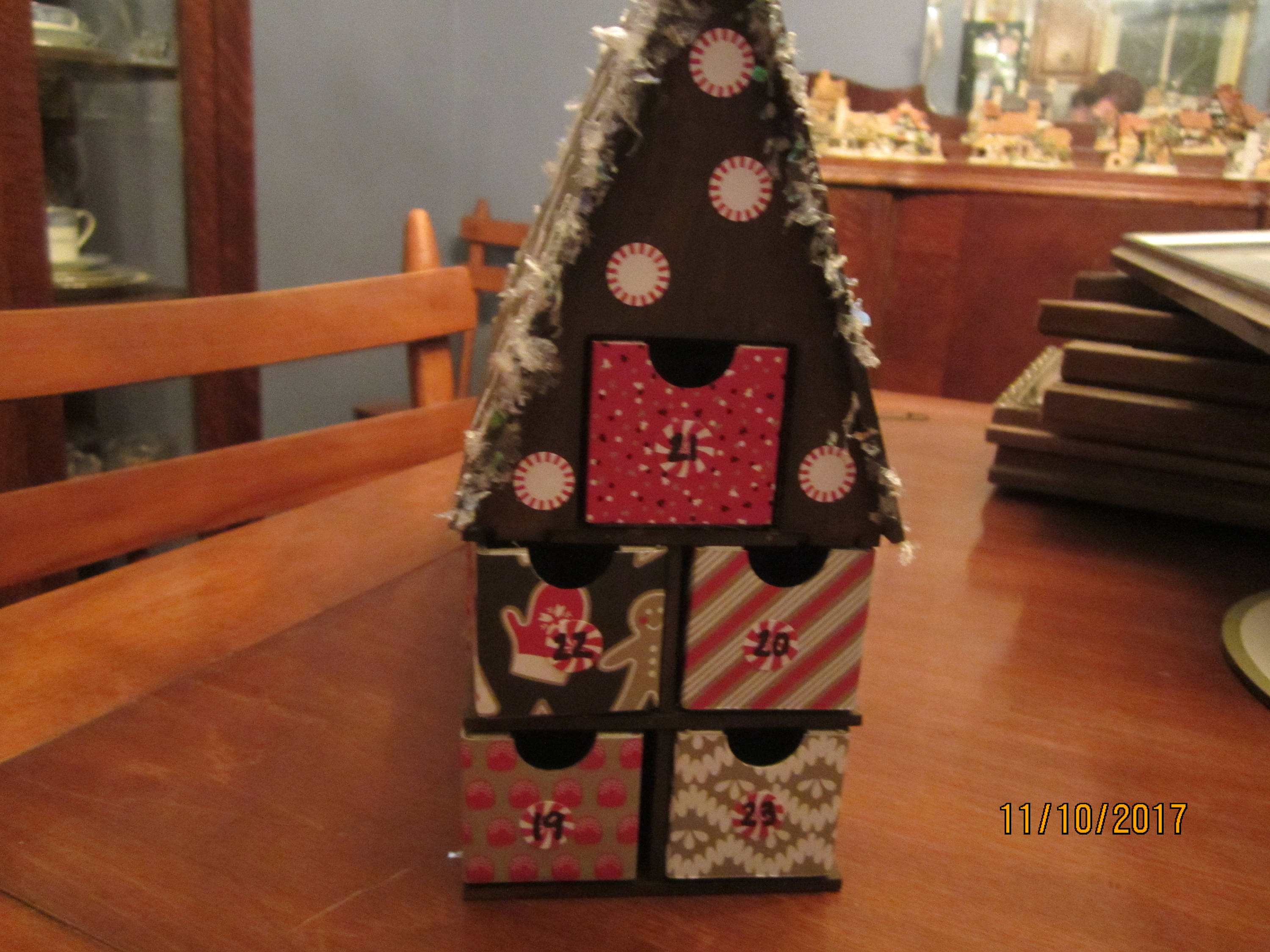 Gingerbread Advent Calendar - Etsy