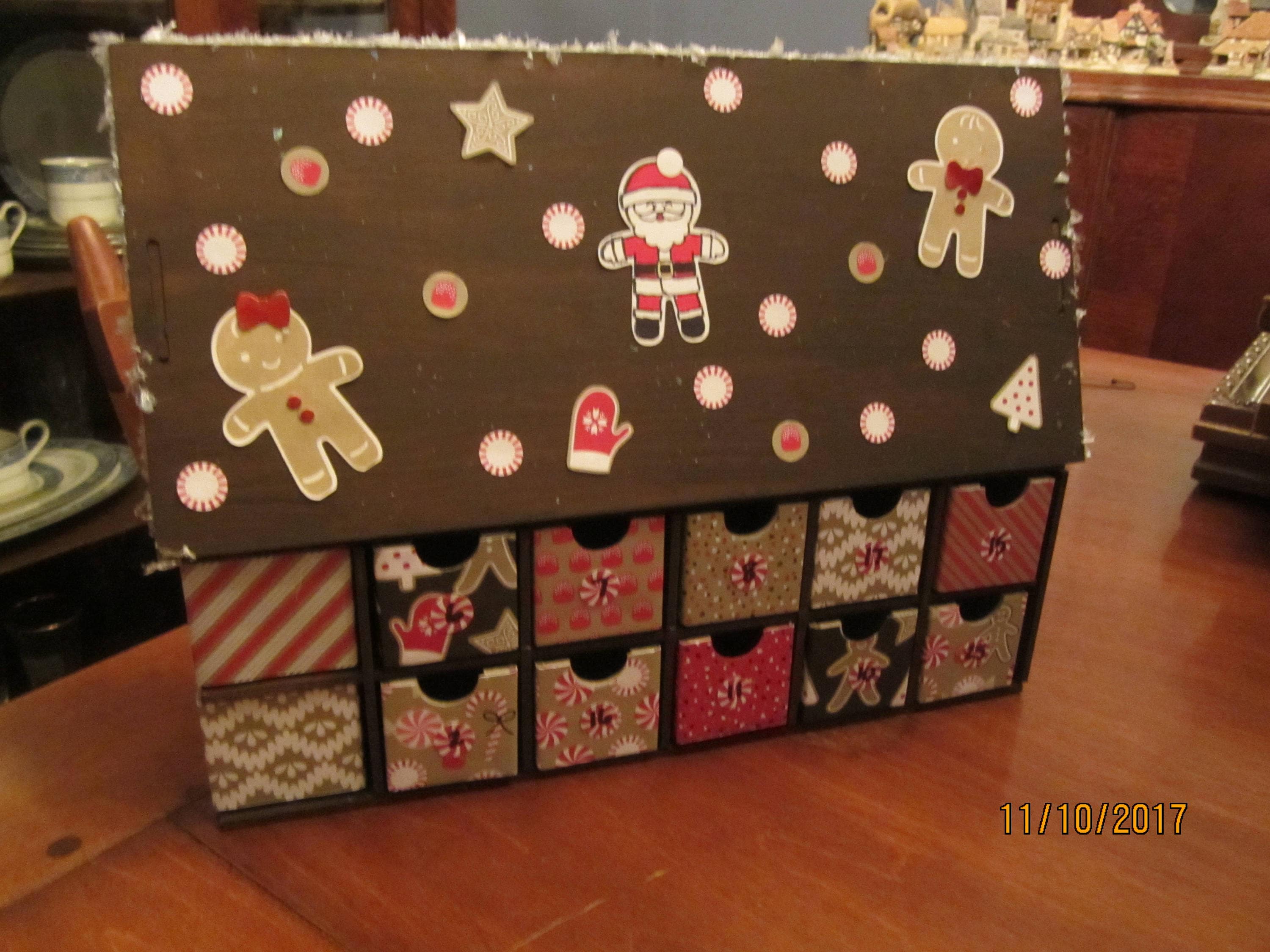 Gingerbread Advent Calendar - Etsy