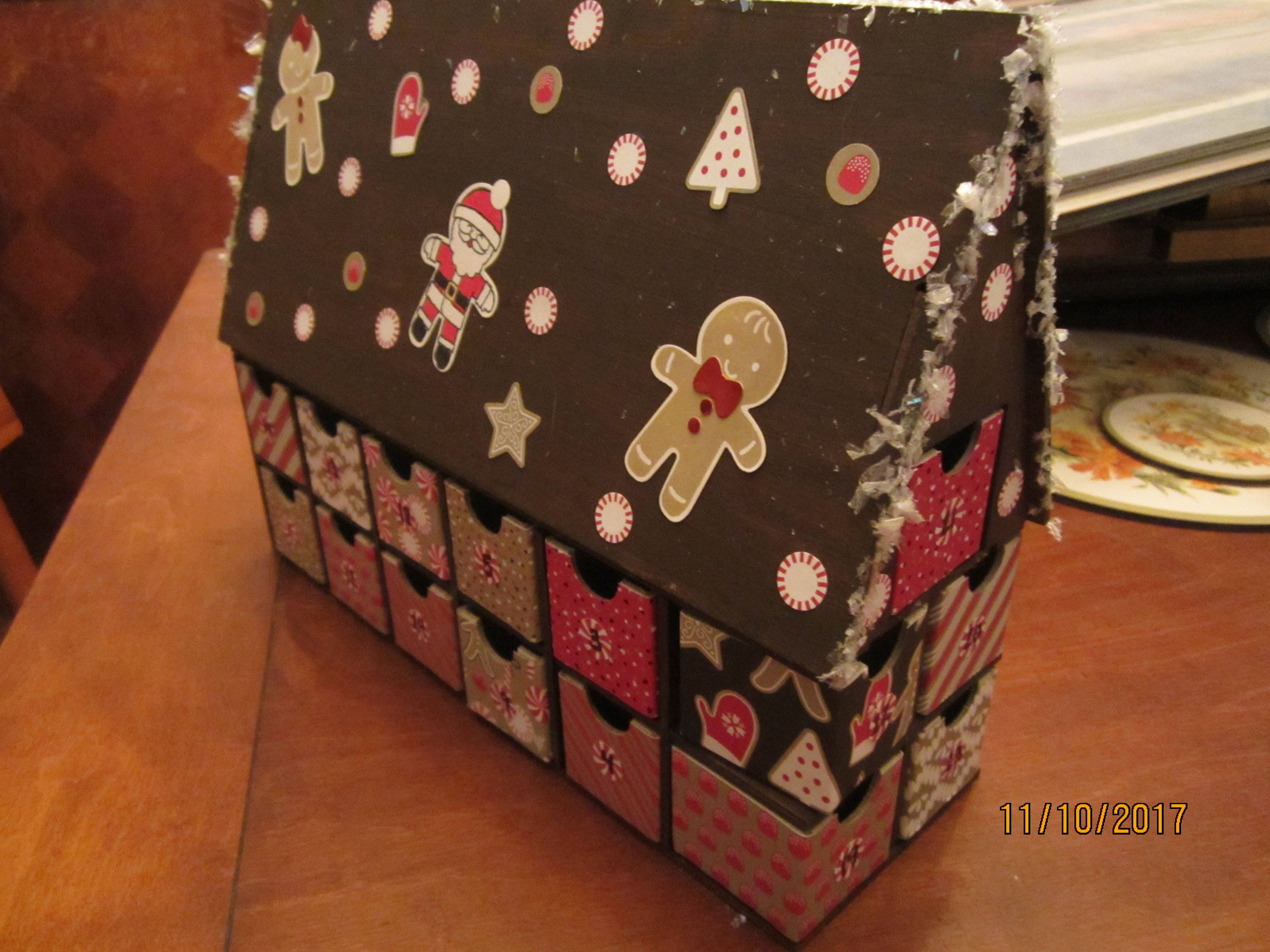 Gingerbread Advent Calendar - Etsy