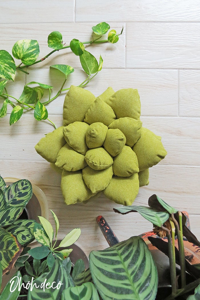 Succulent Pillow Sewing Pattern | Etsy